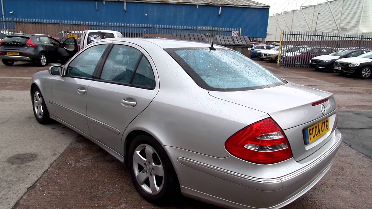 DealerPX com Mercedes E270 CDi Avantgarde Silver with Nav - YouTube