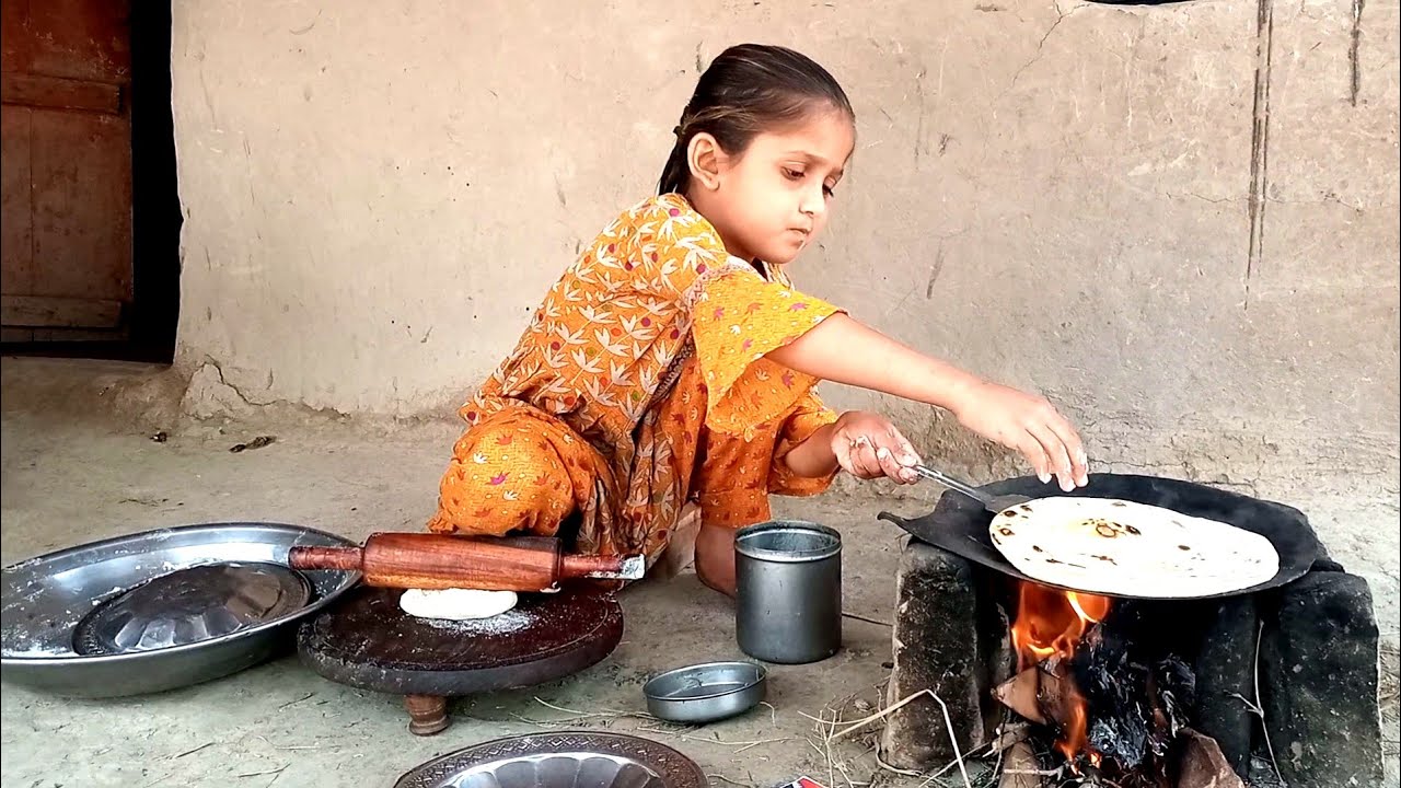 village main dopahar ki Routine / daily Roti pakani ki routine / sindh ...