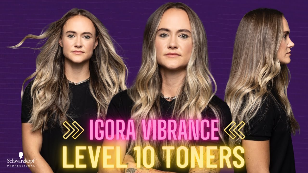 Natural Beachy Blonde w/ Carly Zanoni 🤍 IGORA VIBRANCE LEVEL 10 TONERS ...