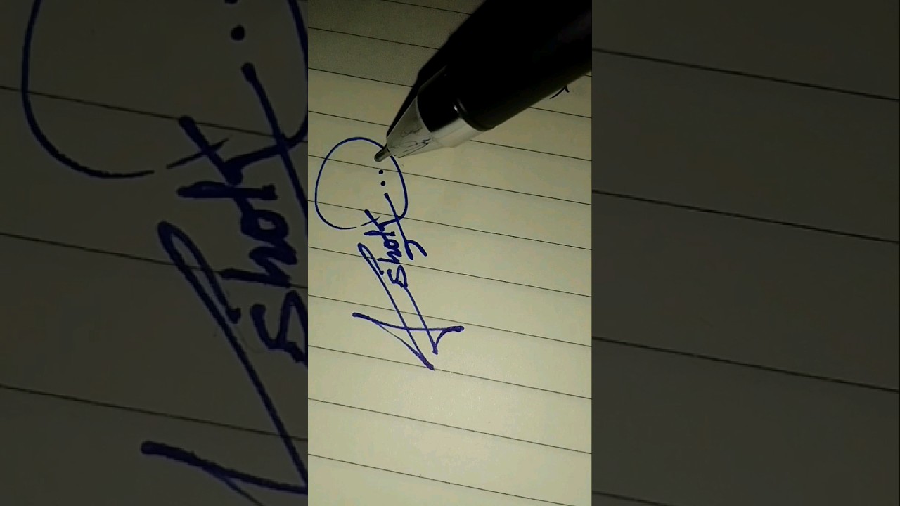 Ashok Signature #signaturedesign #shortvideoviral - YouTube