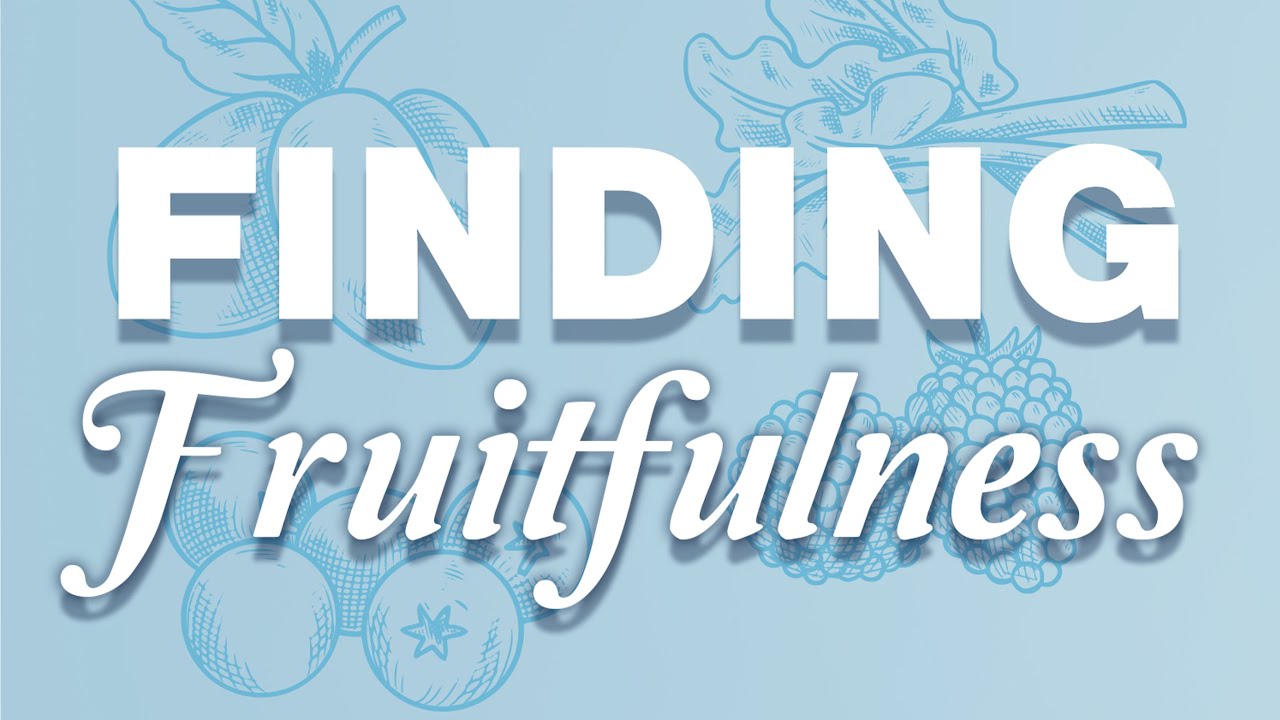 Finding Fruitfulness | Noah Currie - YouTube