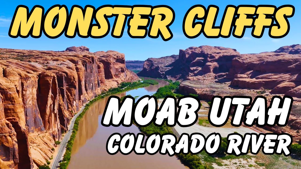 INSANE (Moab Cliffs & Colorado River) Drive - YouTube