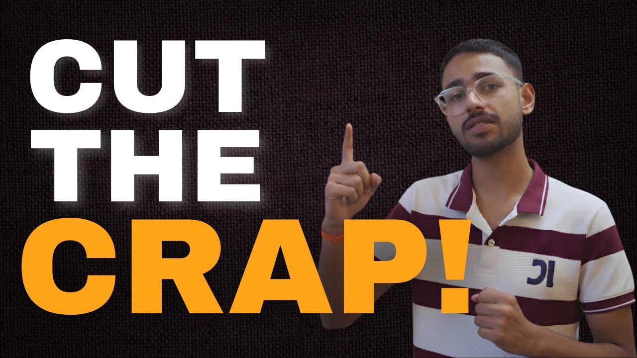 Cut the Crap | Kathor Talks - YouTube
