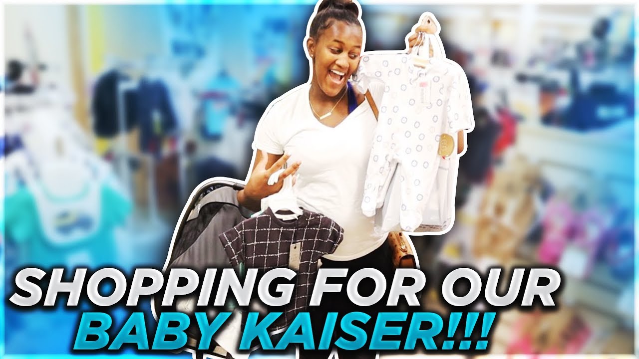 SHOPPING FOR OUR BABY KAISER!!! - YouTube