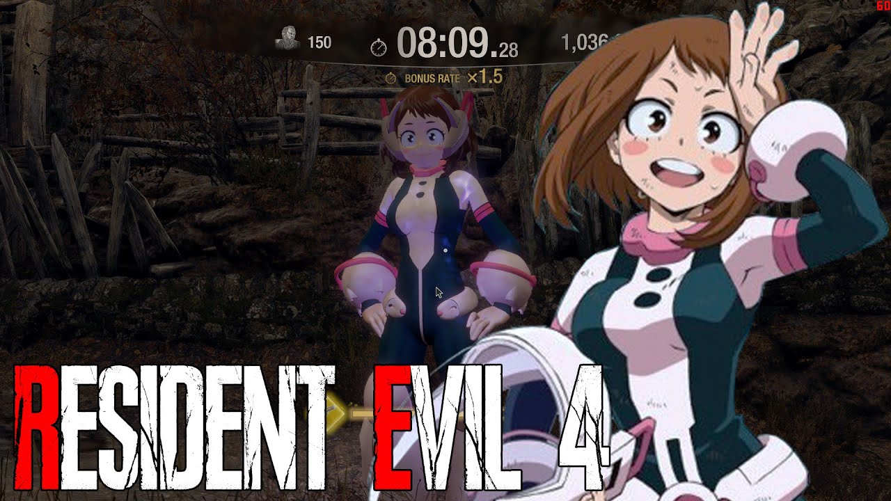 Ochaco Uraraka MHA- Resident Evil 4 Mod Release (DOWNLOAD) - YouTube