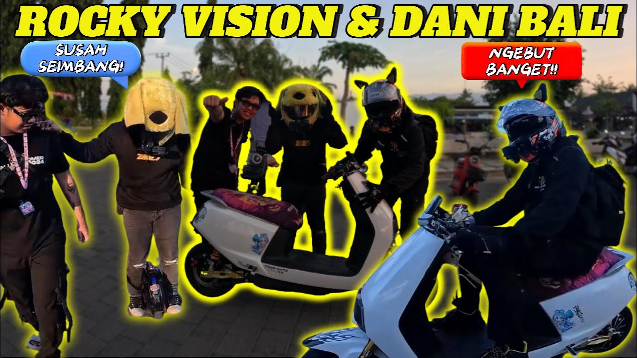 ROCKY VISION & DANI BALI NYOBAIN LISTRIK SOMPLAK - YouTube