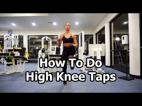 How To Do High Knee Taps | Exercise Video Library | Exercise Tutorial ...