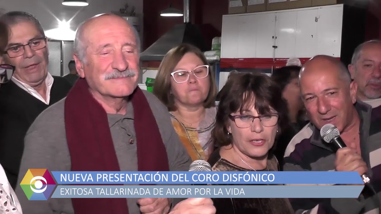 2019 08 05 AMOR POR LA VIDA 6 CORO DISFONICO 2 - YouTube