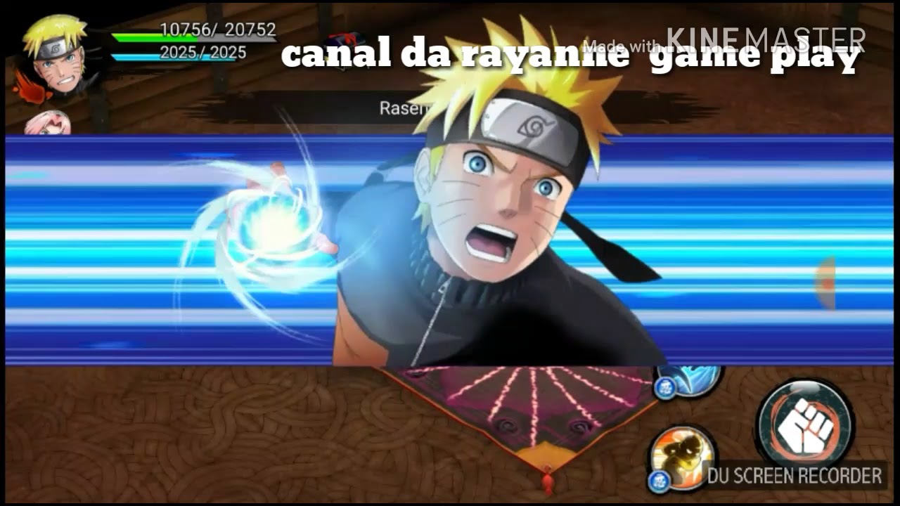 Jogando Naruto x boruto game play - YouTube