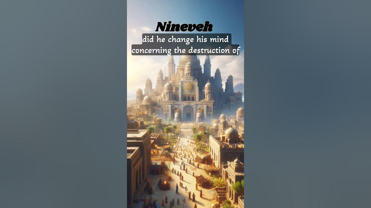 Why does God change His mind? - YouTube