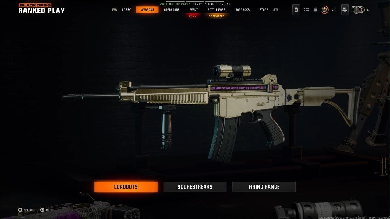 How to get the xm4 in b06 Ranked - YouTube