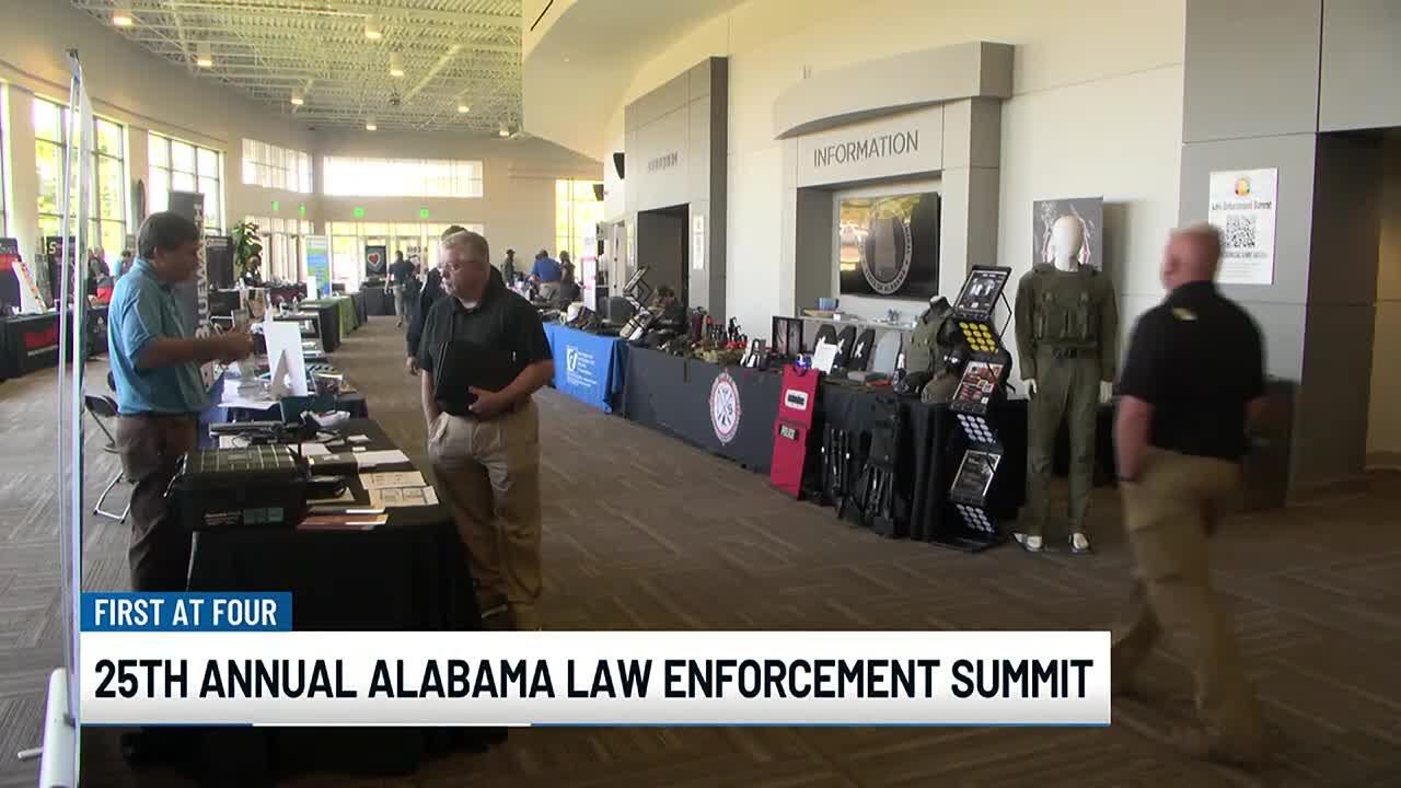 Alabama AG hosts annual law enforcement summit in Montgomery - YouTube