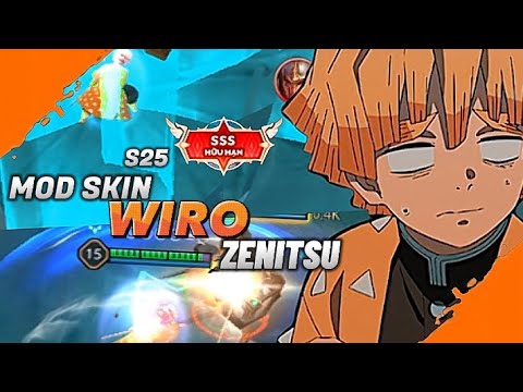 HƯỚNG DẪN MOD SKIN WIRO ZENITSU MÙA 25 | FULL HIỆU ỨNG SKIN ÂM THANH ...