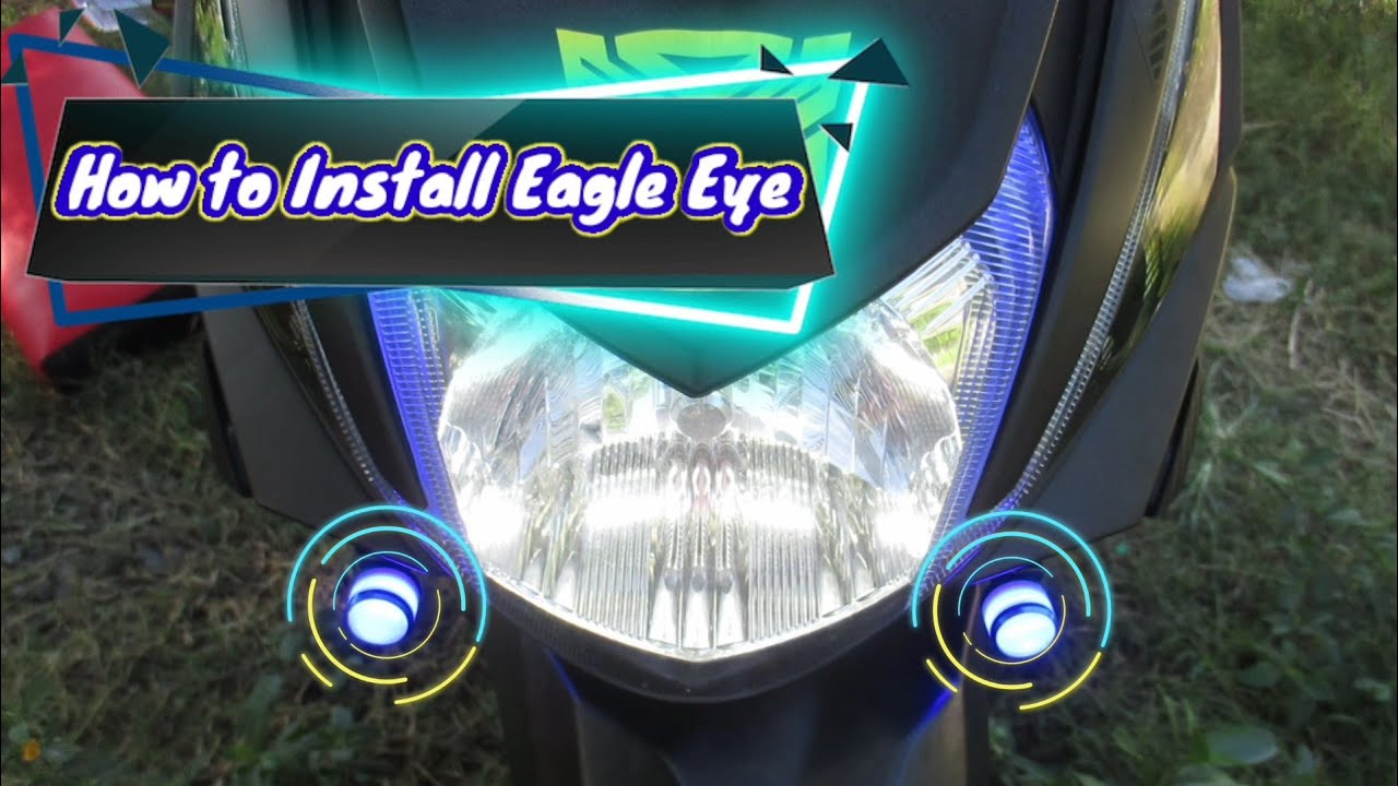 HOW TO INSTALL EAGLE EYE | Kim's MotoVlog - YouTube