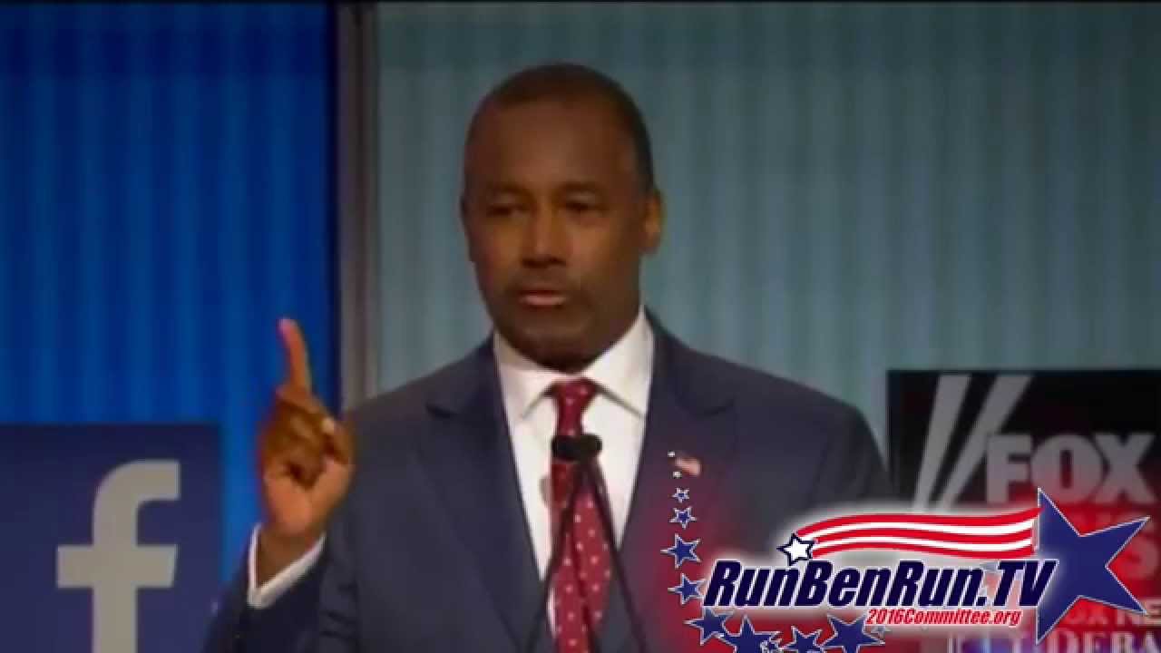 MUST SEE! DR. BEN CARSON'S VIRAL CLOSING STATEMENT AT THE FOX DEBATE ...