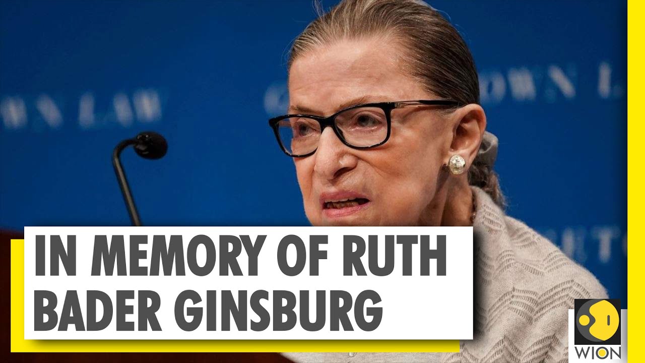 US Election 2020: A Tribute to Judge Ruth Bader Ginsburg | WION-VOA Co ...