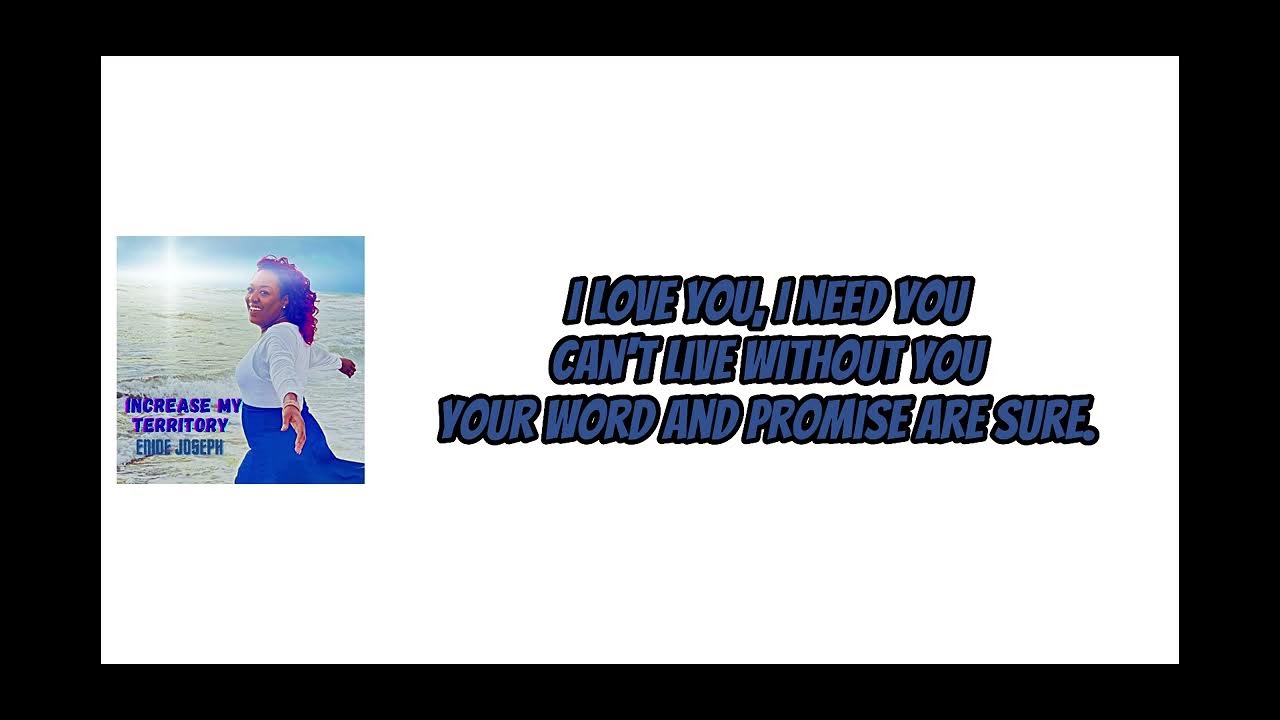 Increase My Territory (Enide Joseph) - Official Lyric Video - YouTube