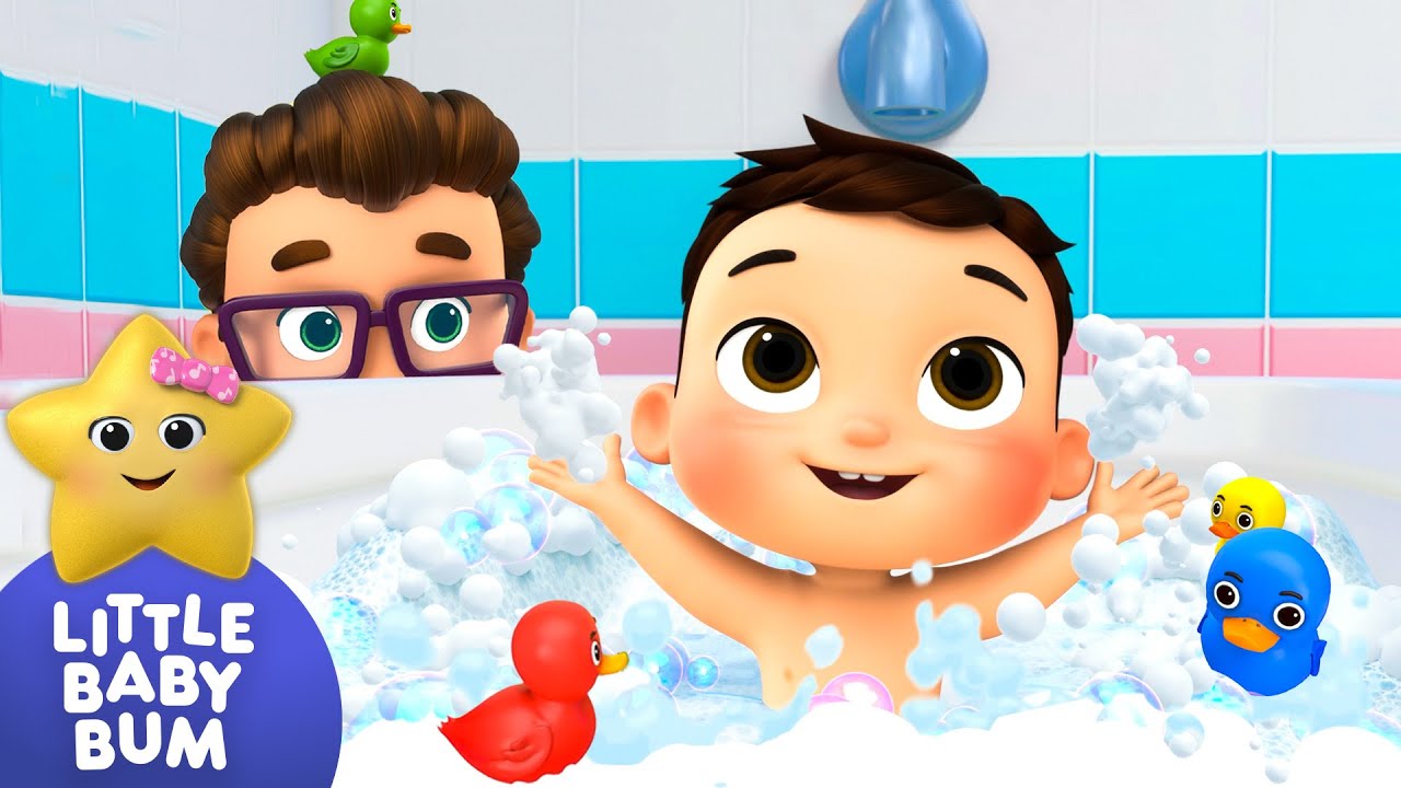 Bath Time with Baby Max! | ⭐ Baby Songs | Little Baby Bum Popular ...