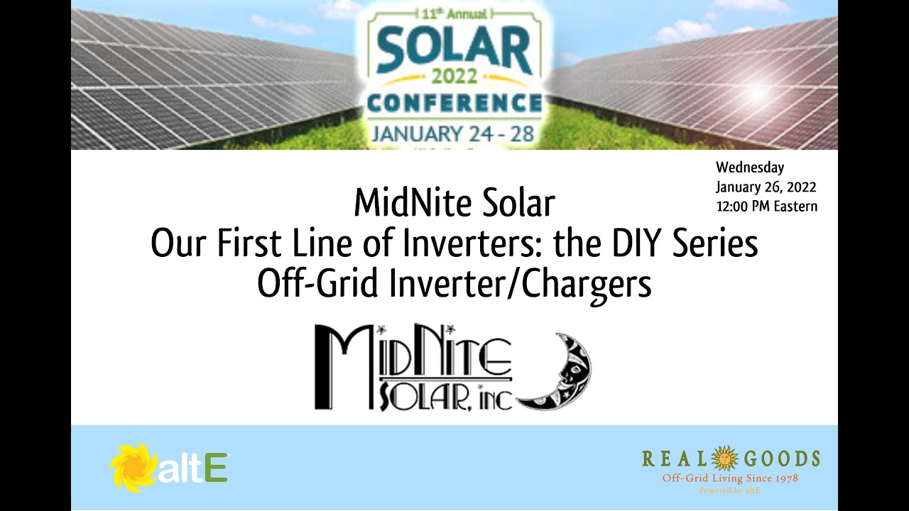 MidNite Solar: Our First Line of Inverter/Chargers: the DIY Series ...