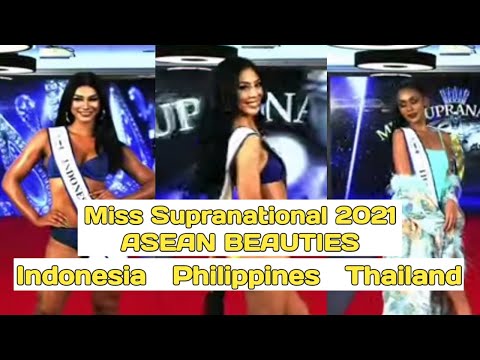 Miss Supranational 2021 ASEAN BEAUTIES (Indonesia, Philippines and Thailand) Swimsuit Competition