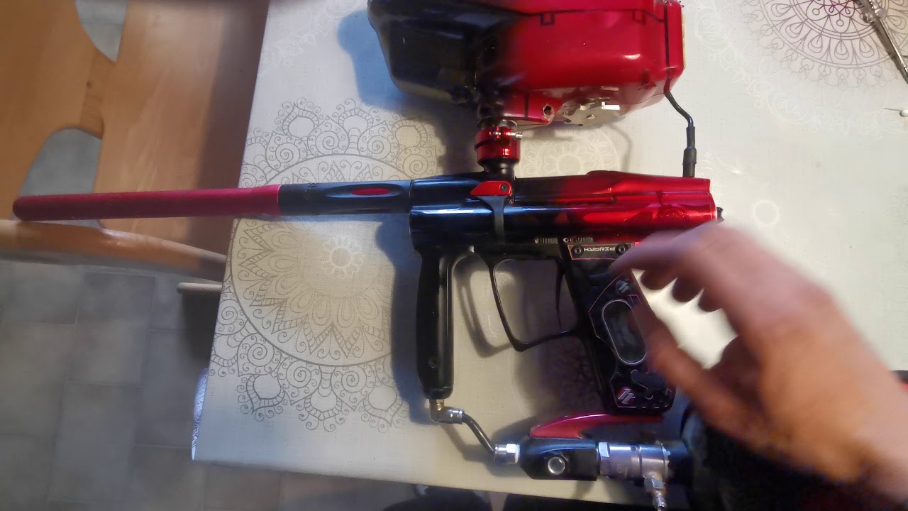 Angel G7 Arsenal with Intellifeed fast(WDP Paintball) - YouTube