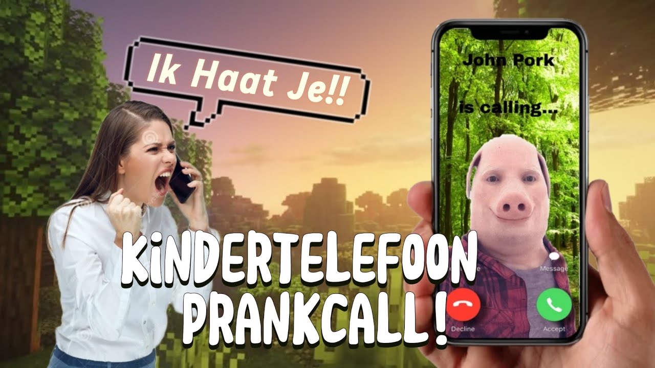 Kindertelefoon Prankcallen!!! - YouTube