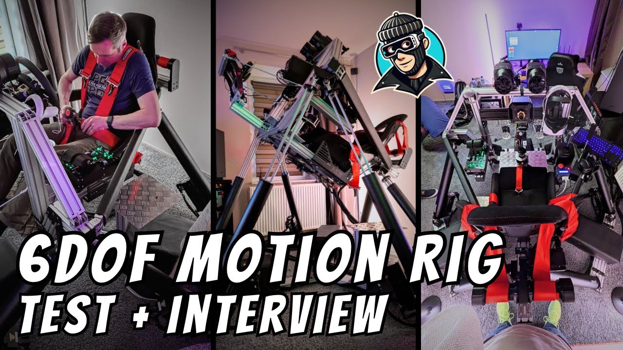 6DOF Motion Rig - Test & Interview - Motion XP - YouTube
