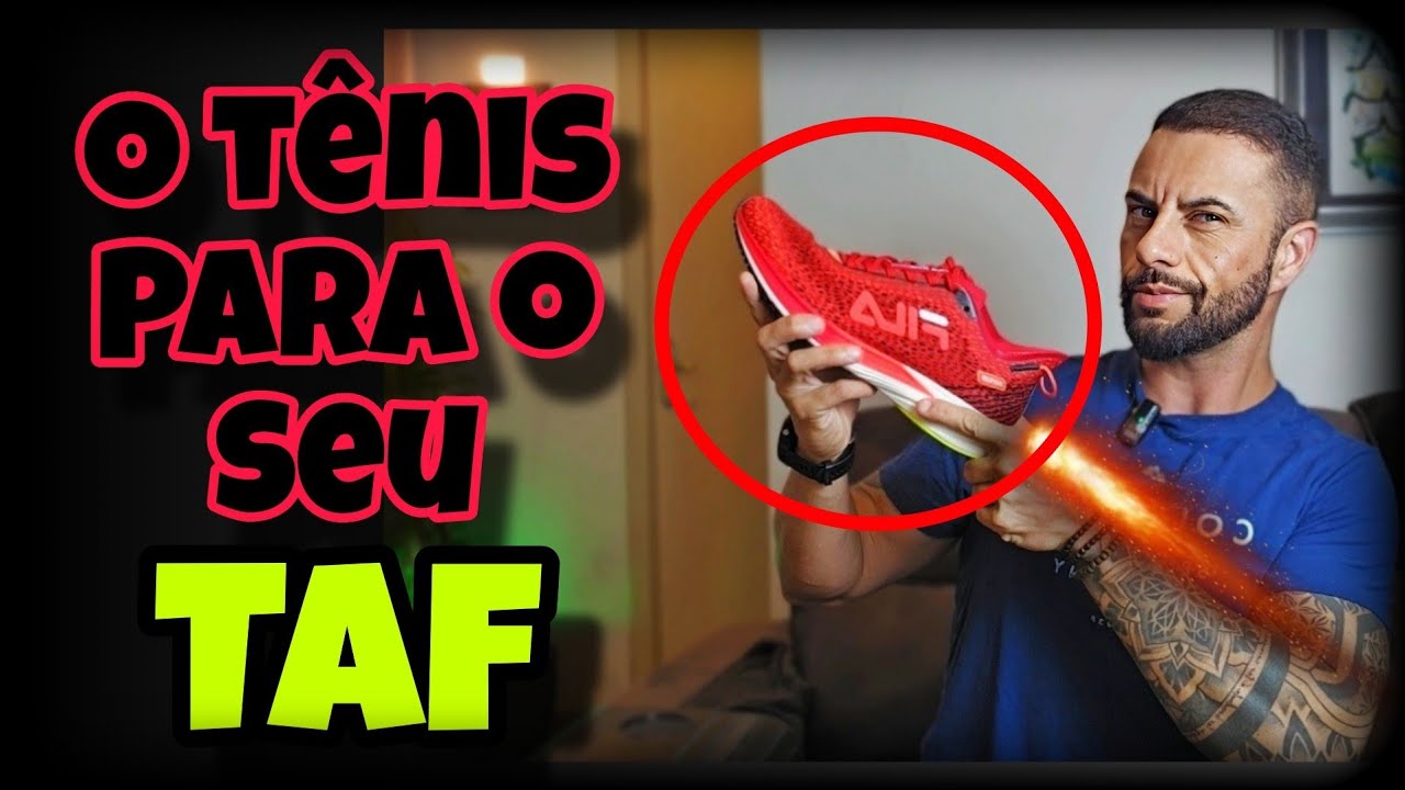 DICA: O TÊNIS QUE IRÁ TE AJUDAR A APROVAR NO TAF - YouTube