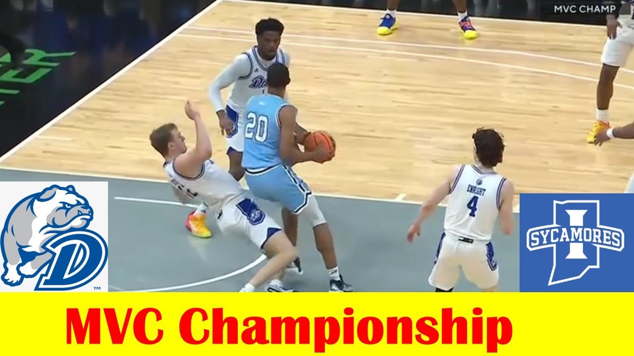 Drake vs Indiana State Basketball Game Highlights, 2023-2024 MVC ...