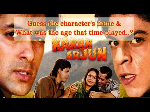 Karan Arjun Film Movie | Salman Khan | Shahrukh Khan | Rakhi | Amrish ...