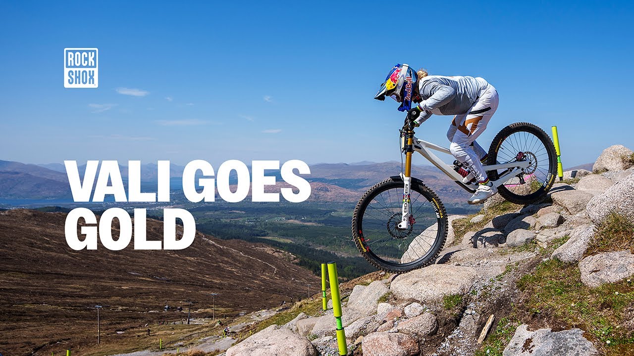 Vali Goes Gold in Fort William - YouTube