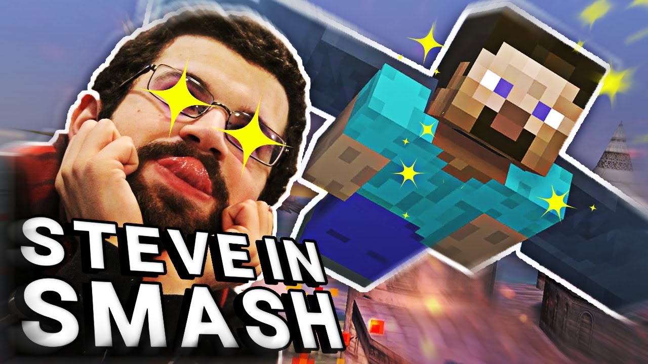 MINECRAFT STEVE IN SMASH?! Reveal Trailer Reactions! - YouTube