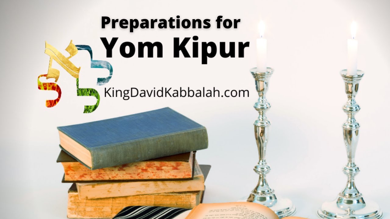 Prepresion for Yom Kippr - YouTube