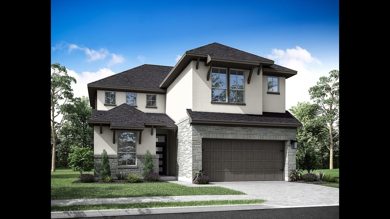 Tri Pointe Homes Longspur Floorplan - YouTube