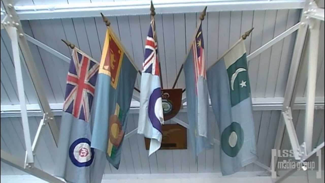 Air Force Ensigns at the Trenchard Museum - YouTube