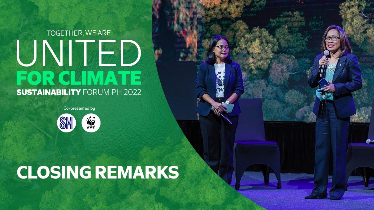 Closing remarks by Atty. Angela Ibay, WWF-Philippines | United for ...