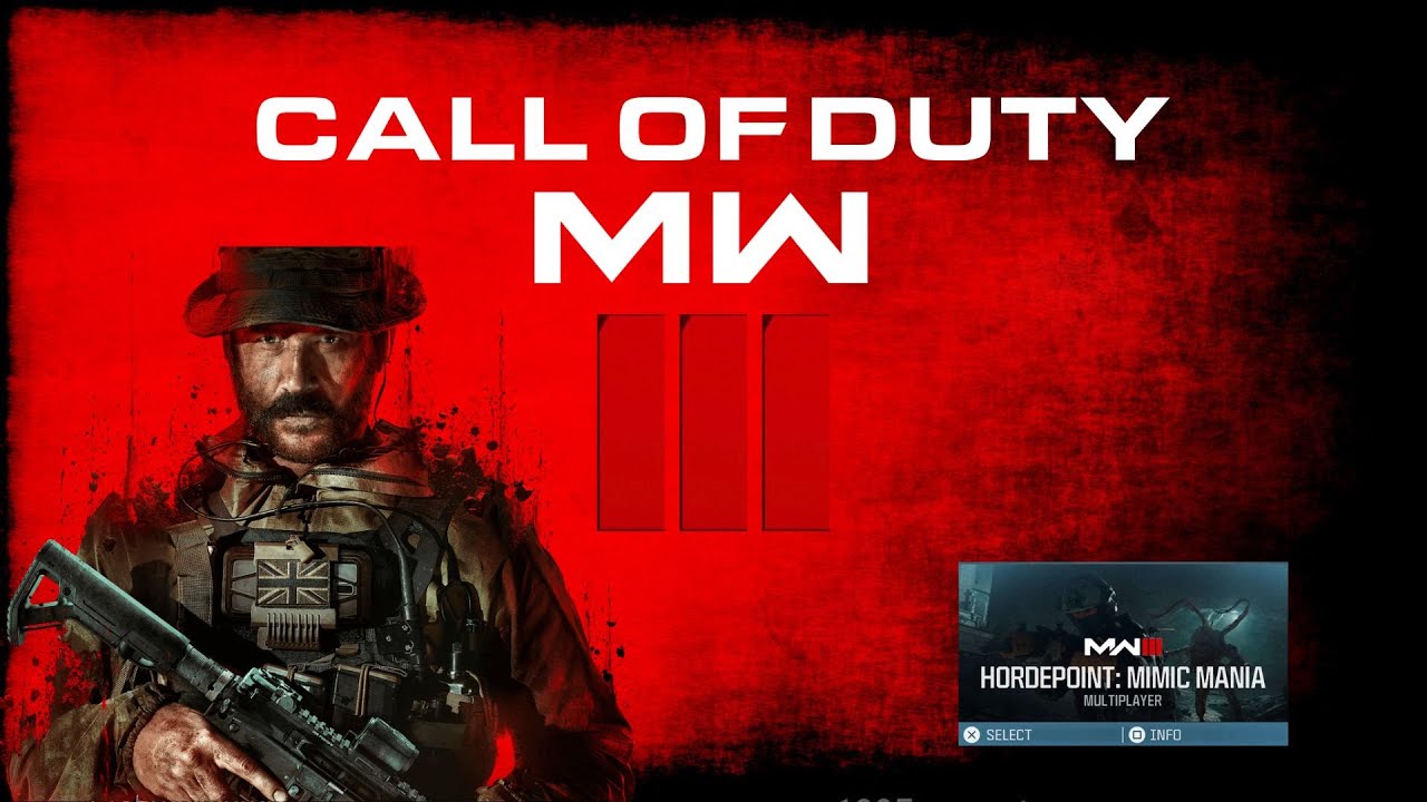MIMIC MANIA GAME MODE in MW3 HORDEPOINT! - YouTube