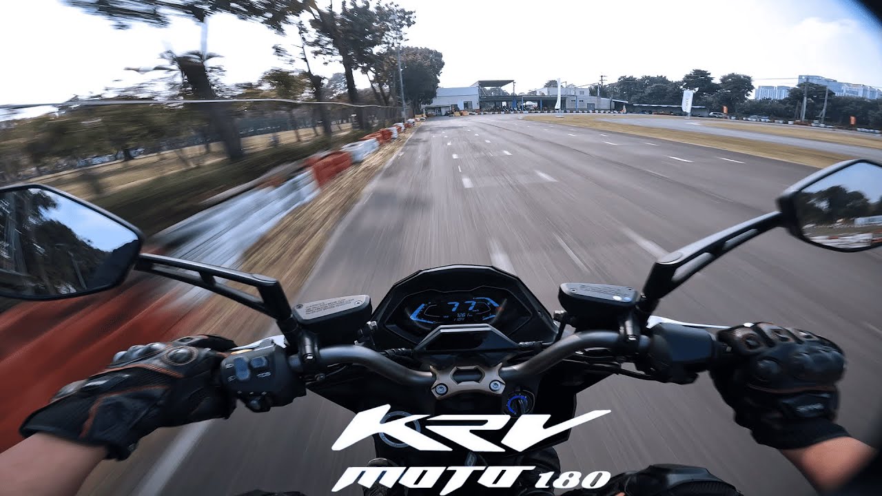 KYMCO KRV MOTO 賽道試乘心得 KRV exhaust sound - YouTube