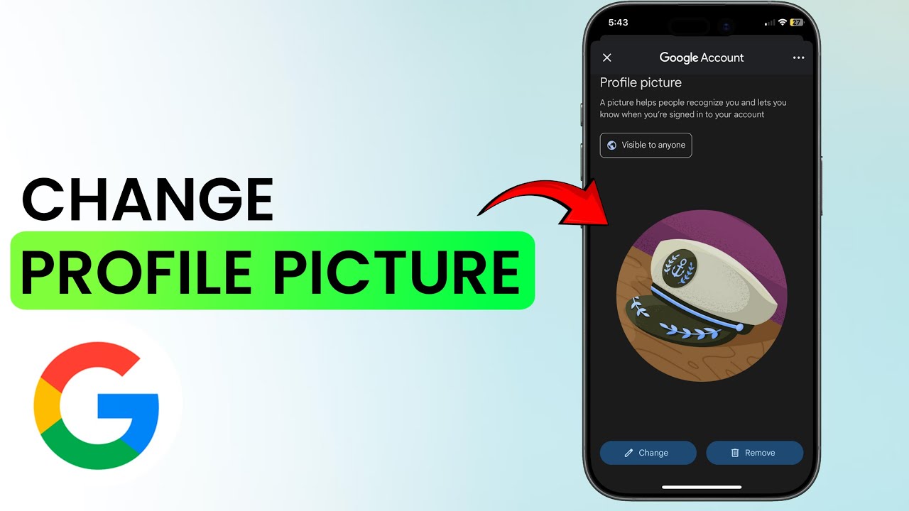 How to Change Google Account Profile Picture (2025) - YouTube
