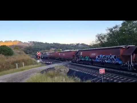 Southern Shorthaul Railroad B61 Bernie Baker on SSR Grain trains - YouTube