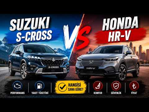 Suzuki S-Cross mu Honda HR-V mi? Hangisi Daha İyi? Karşılaştırma - Farklar ve Özellikler (2026)