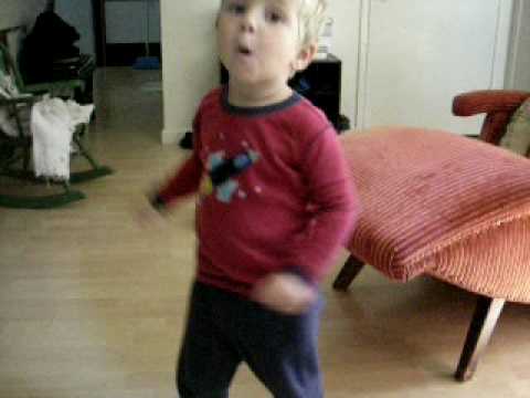 Theo's dance lesson 1 - YouTube