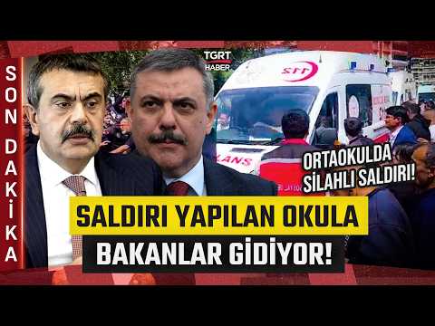 Ortaokulda Silahlı Saldırı! Bakan Tekin ve Çiftçi Kahramanmaraş'a Gidiyor - TGRT Haber