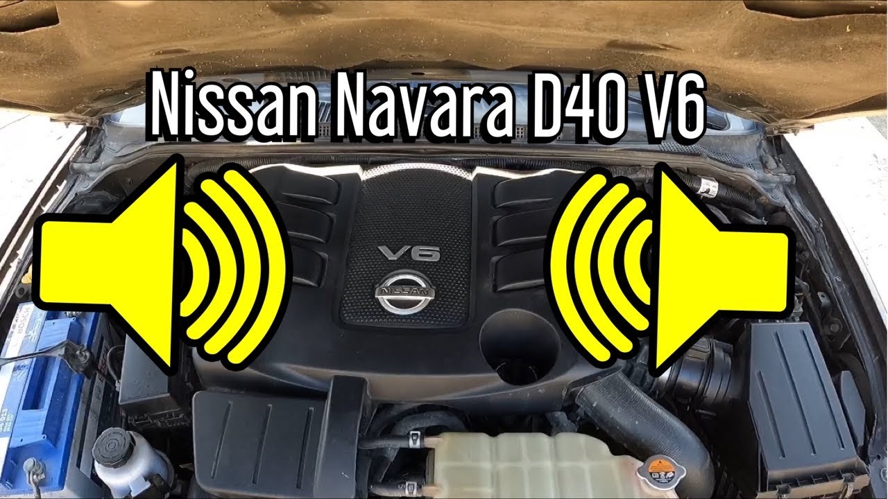 Nissan Navara D40 | 3.0 V6 | Engine Sound - YouTube