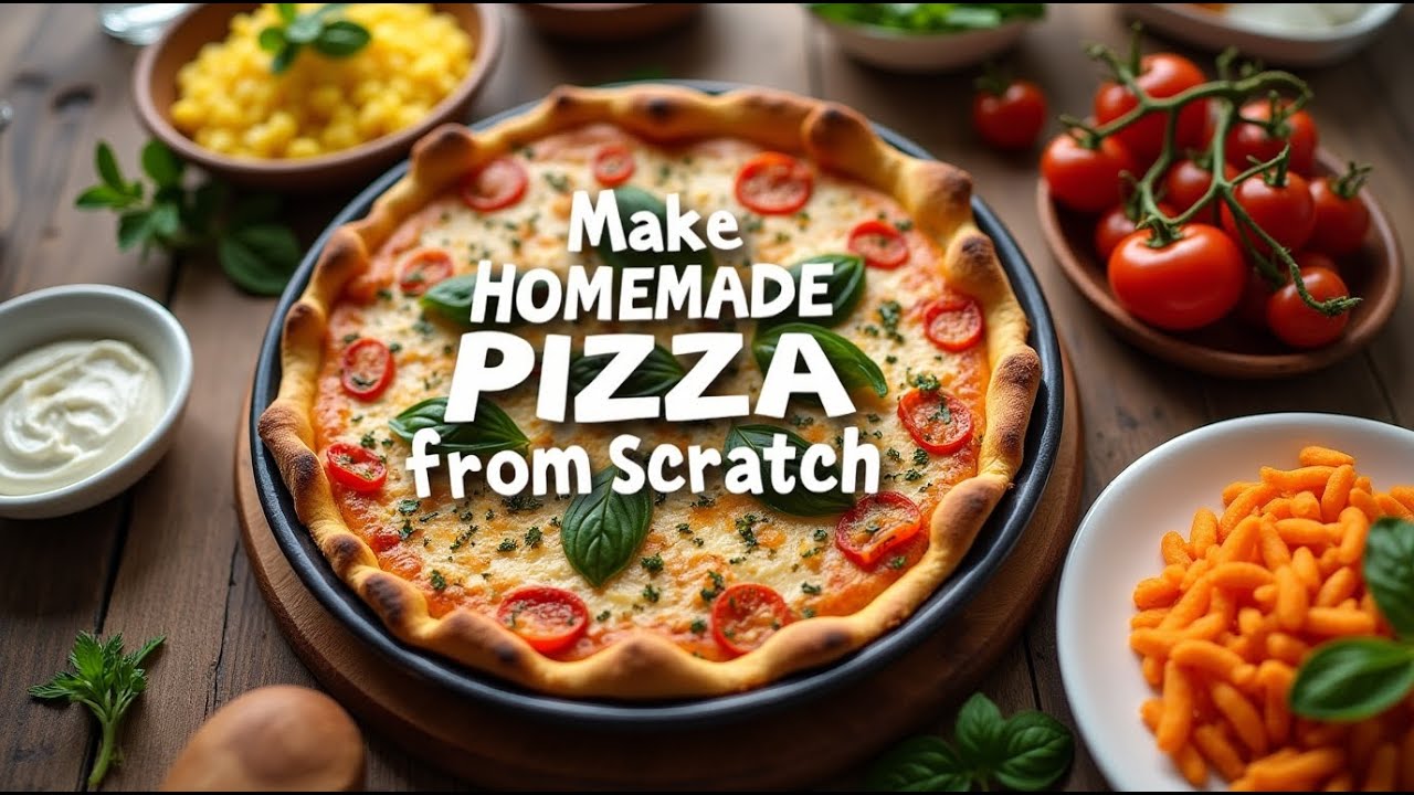 How to Make Homemade Pizza from Scratch - YouTube