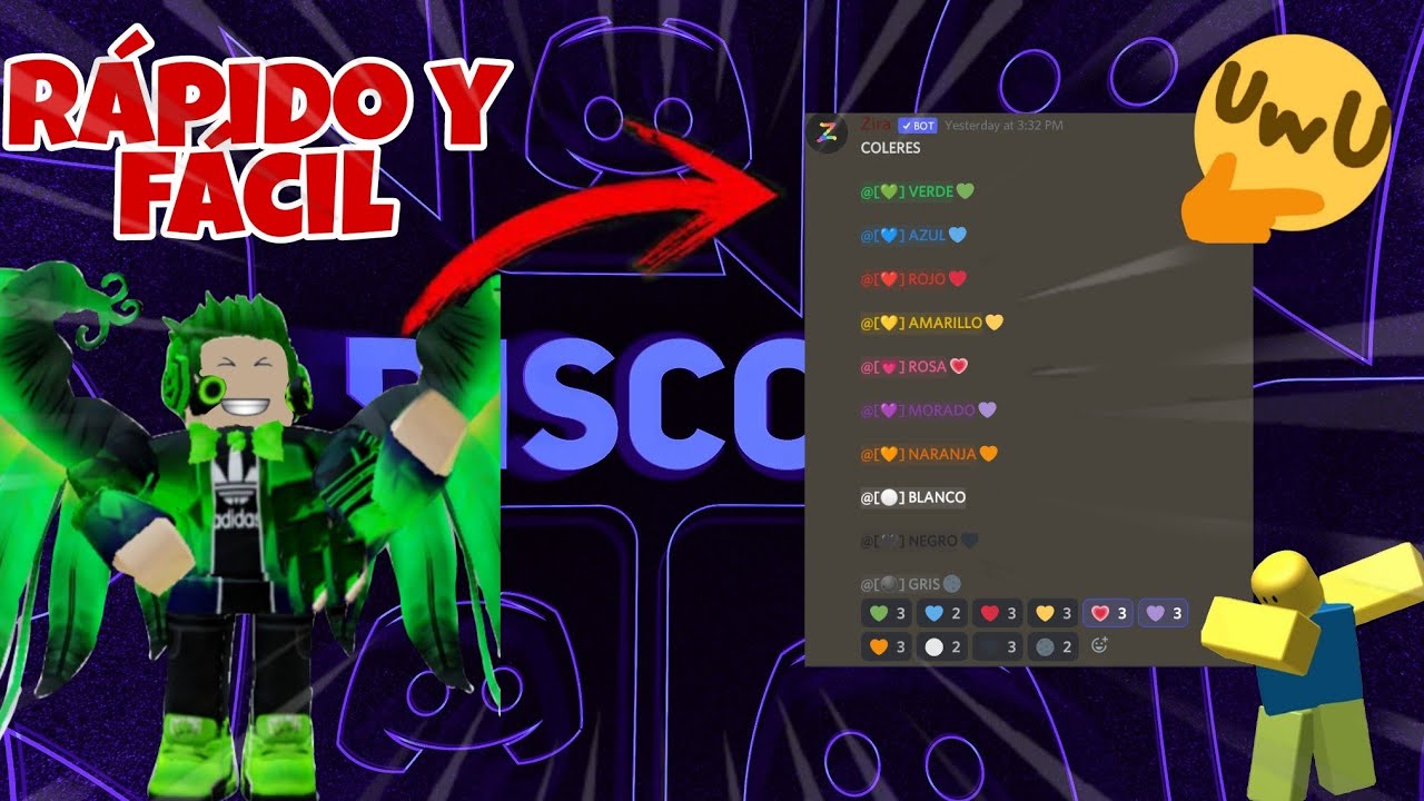👩‍💻¡¡COMO HACER AUTOROLES EN CELULAR DISCORD!!👩‍💻 - YouTube