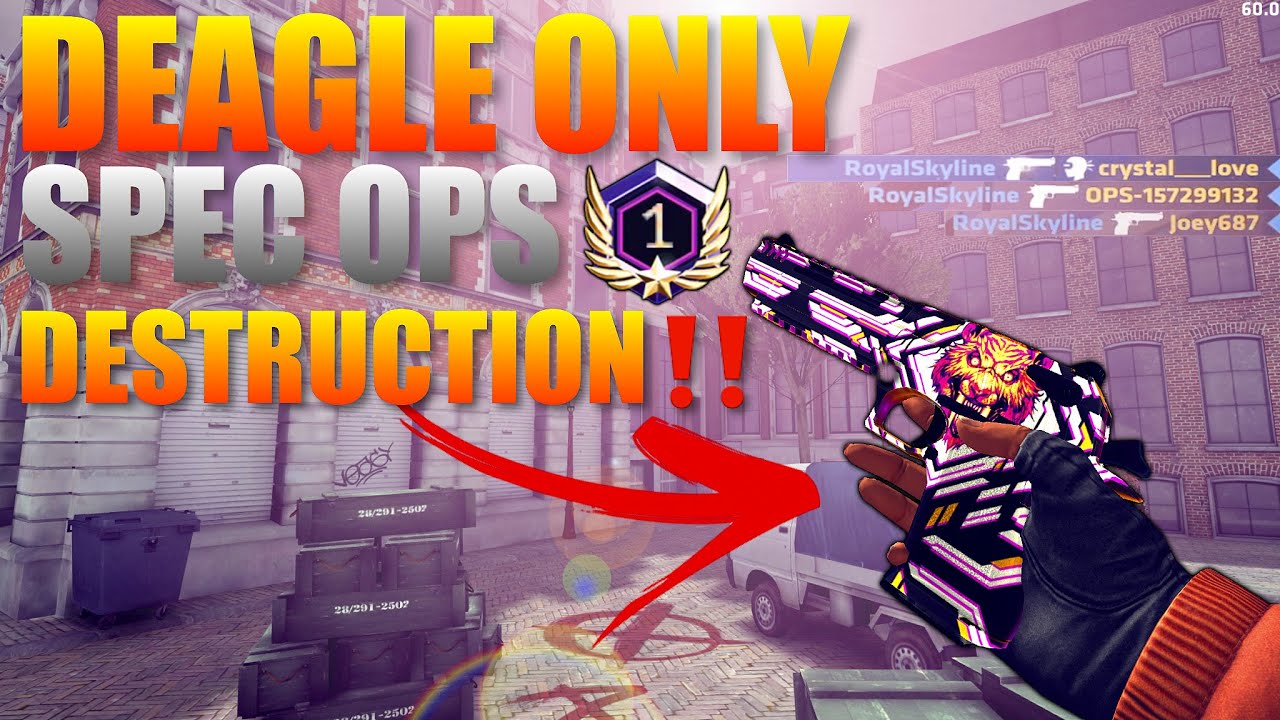 Critical Ops Destroying Spec Ops Players With Only A Deagle‼️ - YouTube