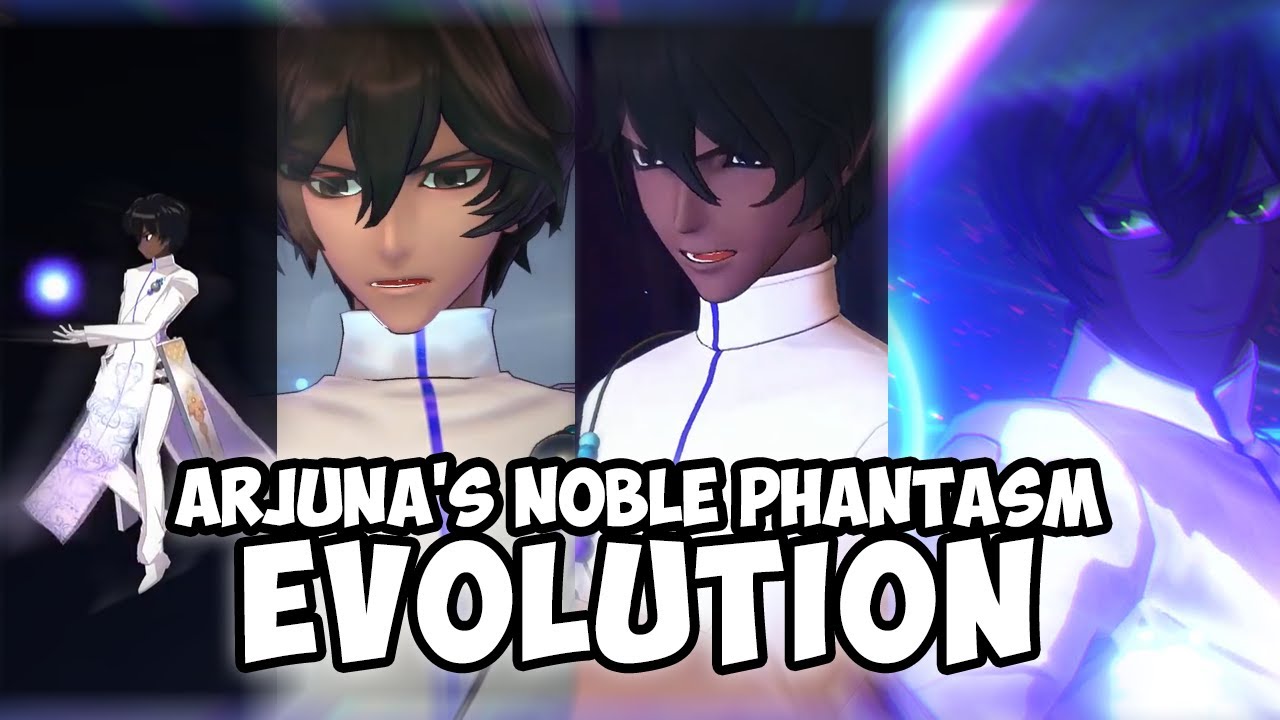 Arjuna's Noble Phantasm Evolution Throuth the Years - FateGo/FateSR ...