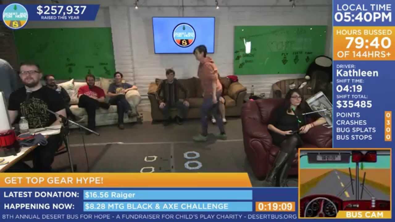 DB8 - Maya/Felix and Andrew do a running high five - YouTube