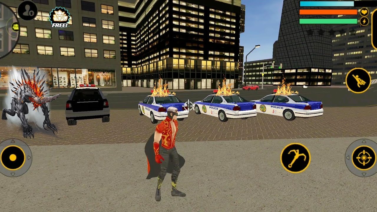 Energy Joe (Energy Man Fight Red Car Robot and Police Man) Energy Joe ...